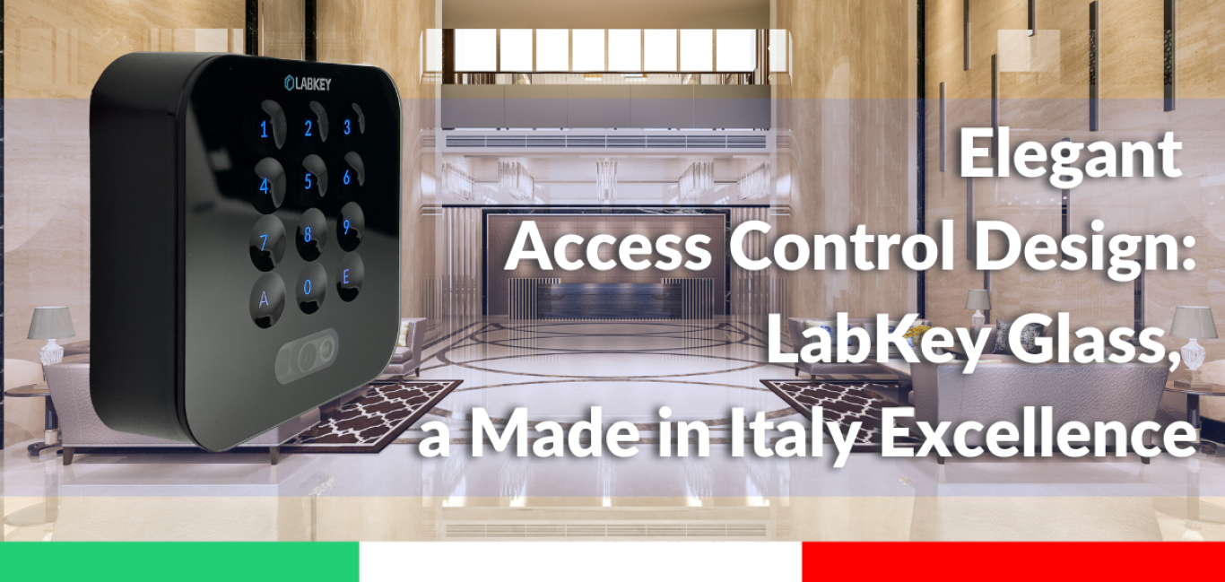 Elegant Access Control Design: LabKey Glass, a Made in Italy Excellence