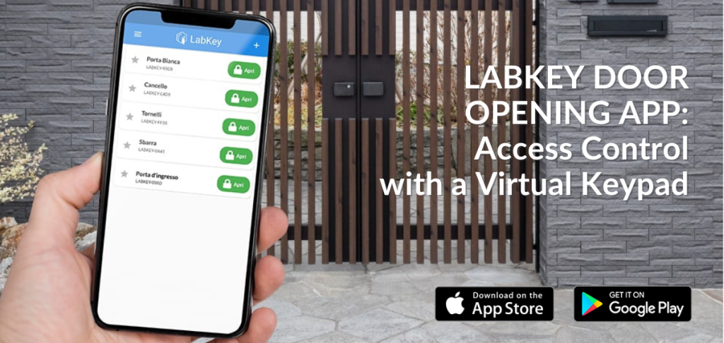 LabKey Door Opening App: Access Control with a Virtual Keypad