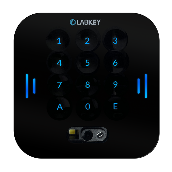 Control de accesos Cloud LabKey Glass Teclado + NFC + Qr Code