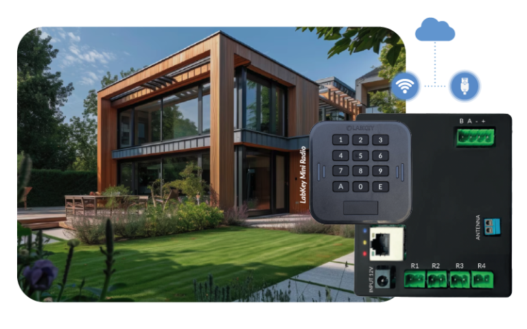 LabKey PRO Radio Control Units - Connessa al Wi-Fi per la gestione ...